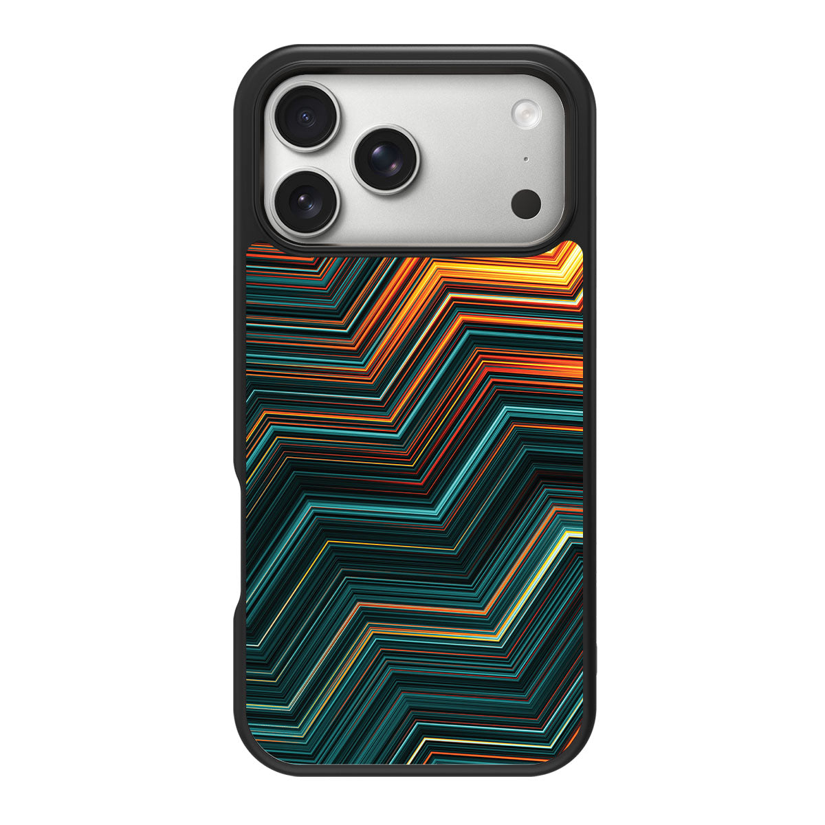 iPhone 17 Pro Max Case | Techno Waves | Case Collection
